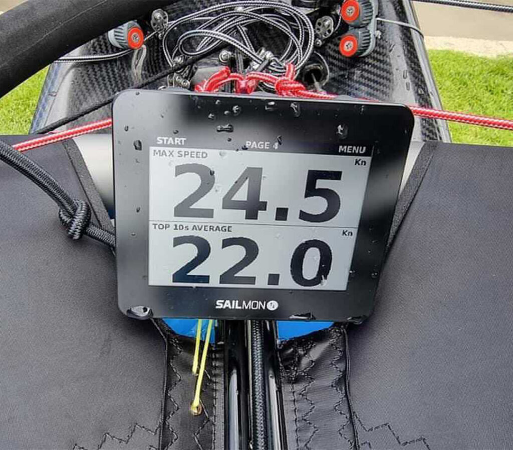 Sailmon MAX - the #1 training- and racing instrument in the market